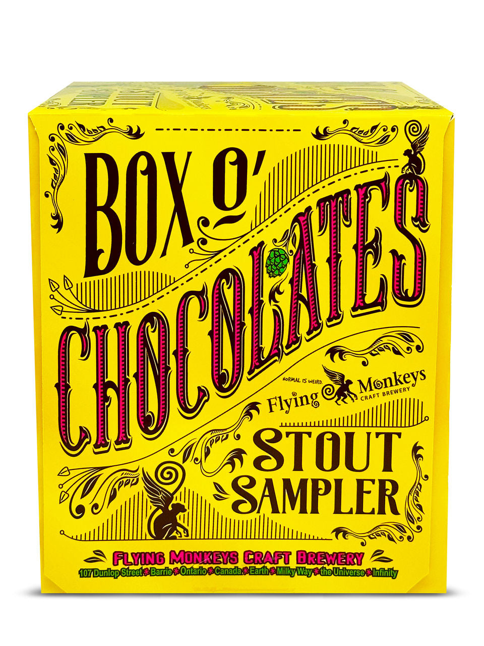 Flying Monkeys Box O Chocolates Stout Beer Variety 4-Pack – SB Spirit