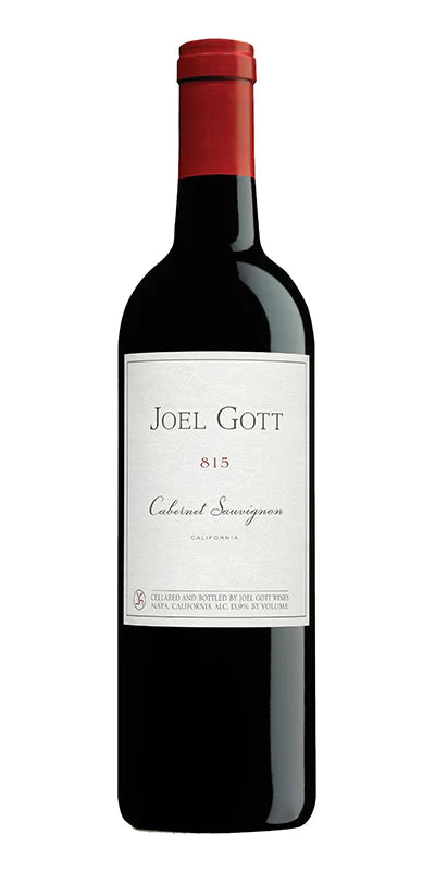 Joel Gott Wines 815 Cabernet Sauvignon 750ml – SB Wine & Spirit