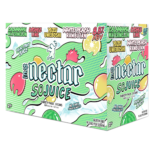 Nectar Sojuice Hard Seltzer Variety 12-Oz Can 8-Pack – SB Spirit