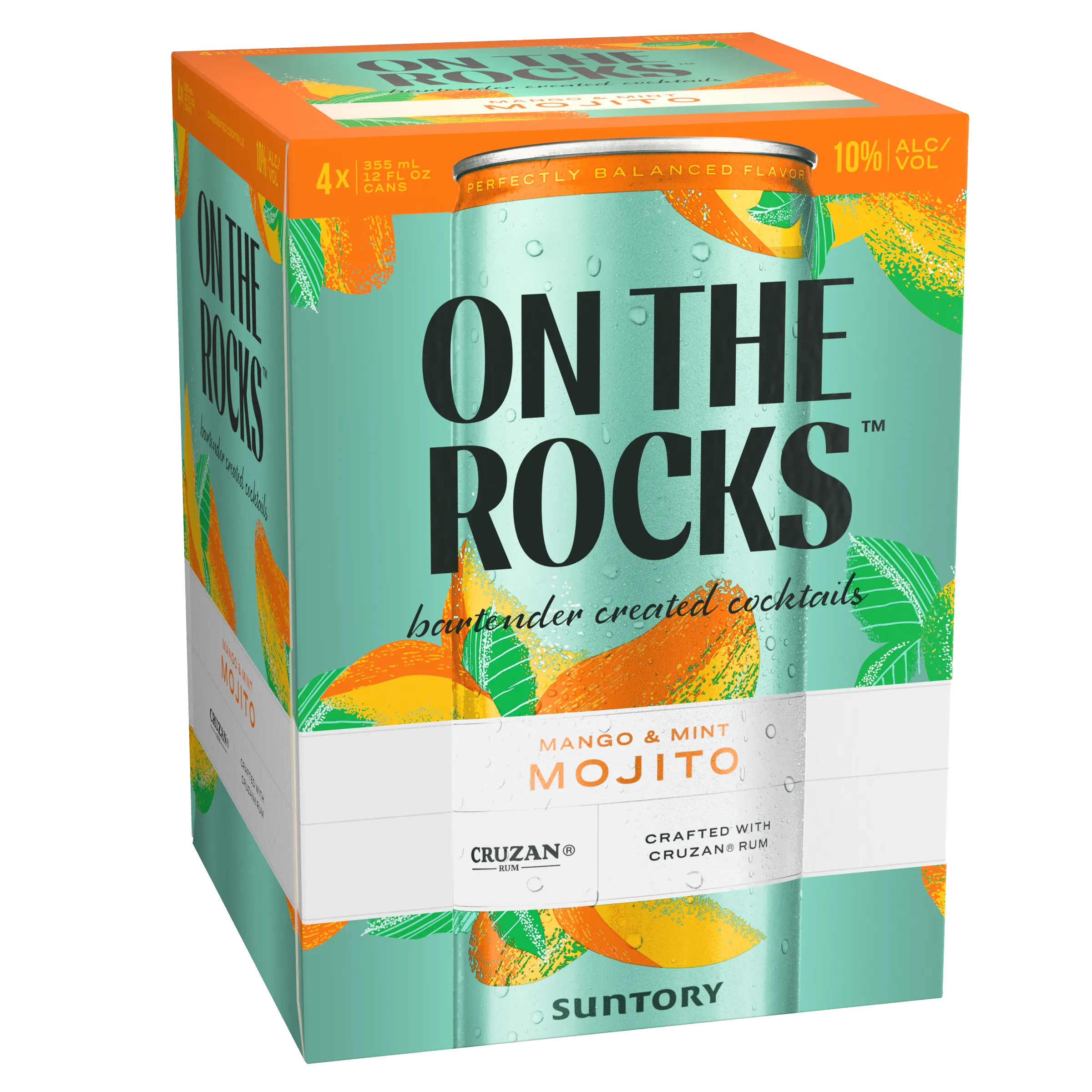 OTR On The Rocks Premium Cocktails Mango & Mint Mojito Can 4-Pack – SB ...
