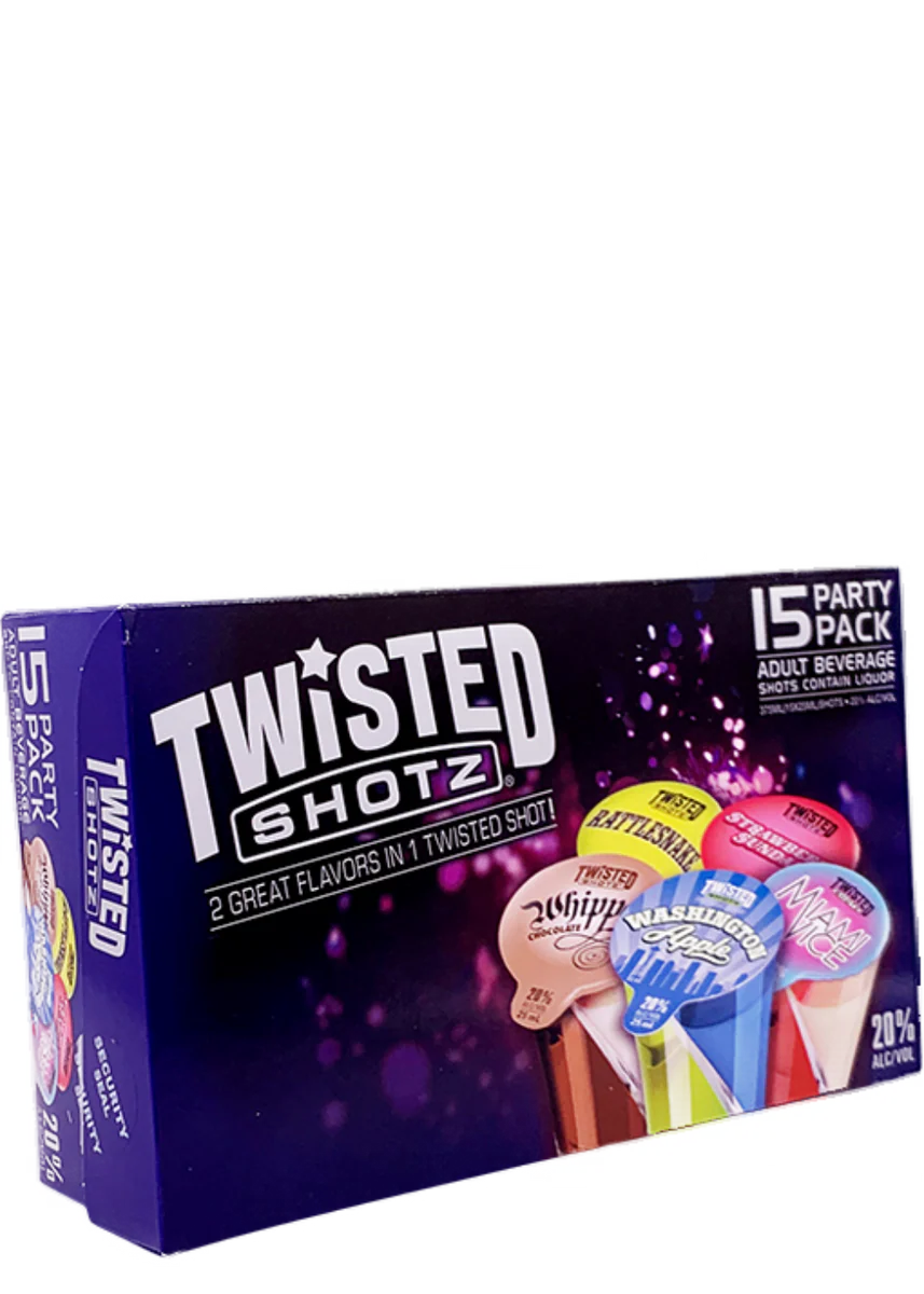 Twisted Shotz Black Variety Pack Liqueur 8-Pack – SB Spirit