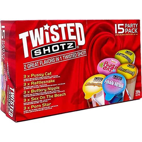 Twisted Shotz Red Variety Pack Liqueur 8-Pack – SB Wine & Spirit