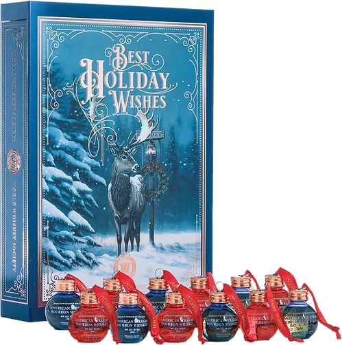 World Whiskey Society Best Holiday Wishes Bourbon Whiskey Balls Gift S ...