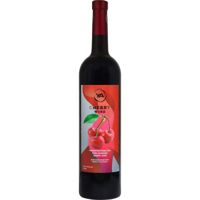 Armenia Wine YA (Yerevan Alco) Cherry Wine Semi Sweet Wine 750ml – SB ...